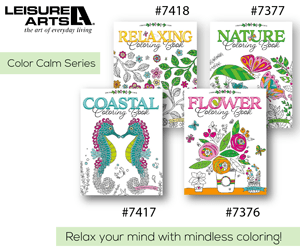 Color Calm Coloring Book Series Review | Cynthia Thomas